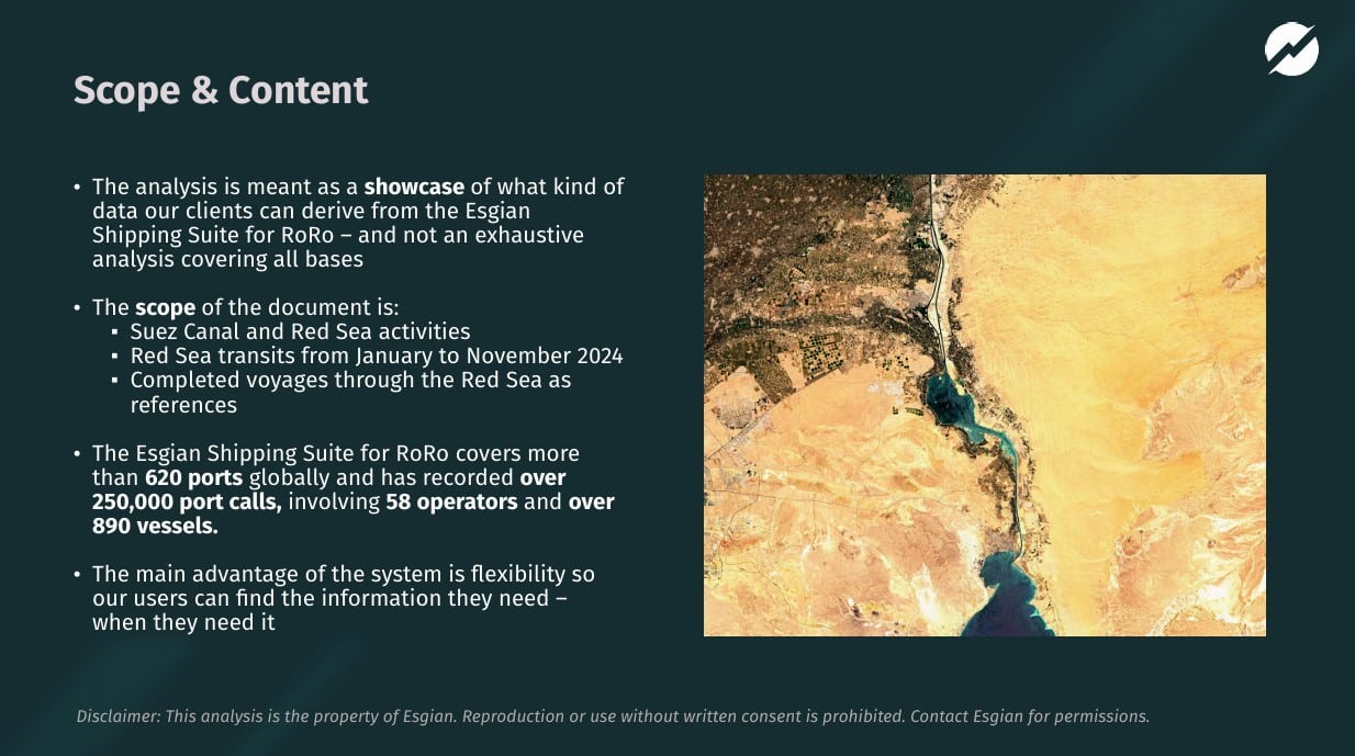 Red Sea Crisis: Impact on Suez Canal Traffic - Esgian